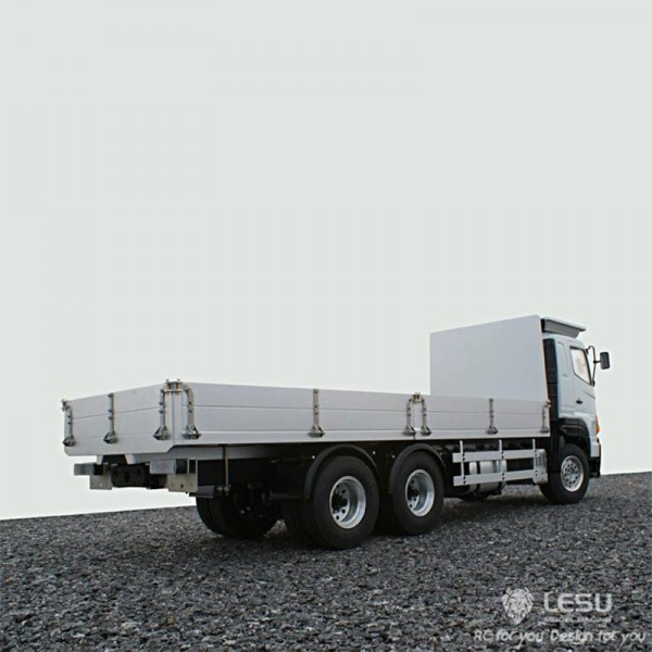 LESU 1/14 simulation truck 6X4 flatbed truck RC remote control metal ...