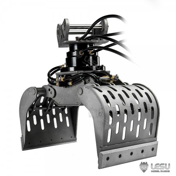 LESU 1/14 hydraulic engineering model excavator new metal attachment ...