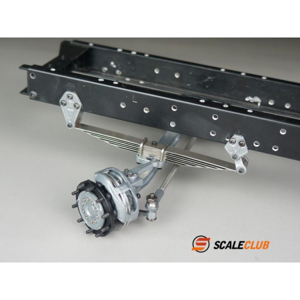 Scaleclub 1/14 Tamiya truck tractor head DIY front suspension lifting ...