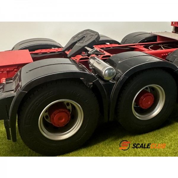 scaleclub 1/14 Tamiya truck tractor upgrade metal fender gas tank gas tank