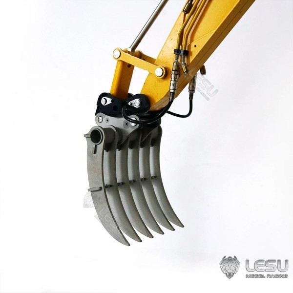 LESU 1/14 hydraulic excavator AC360 wheel digging small short tail ...