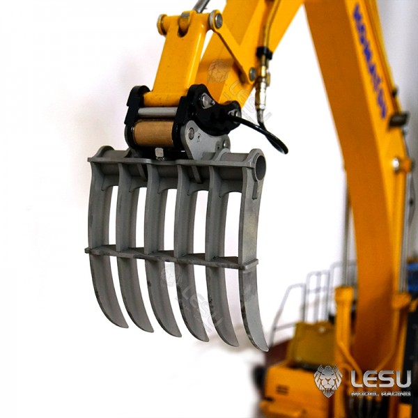 LESU 1/14 hydraulic excavator AC360 wheel digging small short tail ...